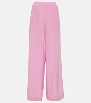 JOSEPH Hulin Silk Crepe Wide-leg Pants