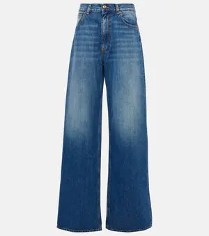 BLAZÉ MILANO Java High-rise Wide-leg Jeans