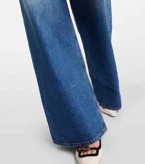 BLAZÉ MILANO Java High-rise Wide-leg Jeans