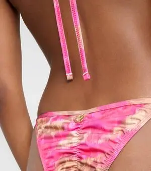 BANANHOT Emi Printed Bikini Bottom - Pink