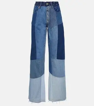 Marine Serre Distressed Jeans For Women