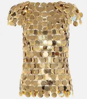 Rabanne Embellished Top