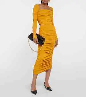 Altuzarra Asgard Ruched Jersey Top