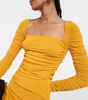 Altuzarra Asgard Ruched Jersey Top