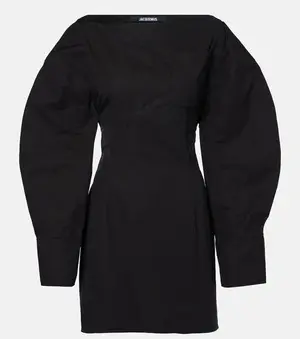 Jacquemus La Robe Chemise Casaco Minidress - Black