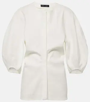 Proenza Schouler Linen-blend Top