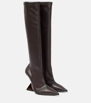 Attico Cheope Knee-high Boots - Brown