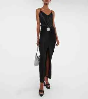 D'ACCORI Skye Satin Platform Sandals