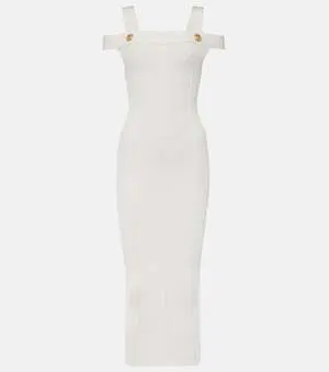 Balmain Zip Up Day Dresses