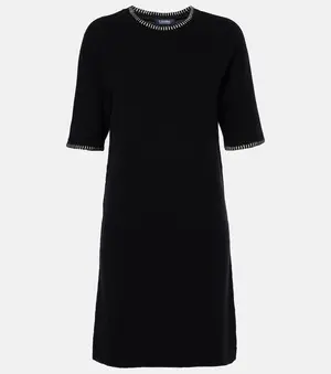 Max Mara Denny Wool And Cashmere Midi Dress