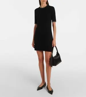 Max Mara Denny Wool And Cashmere Midi Dress