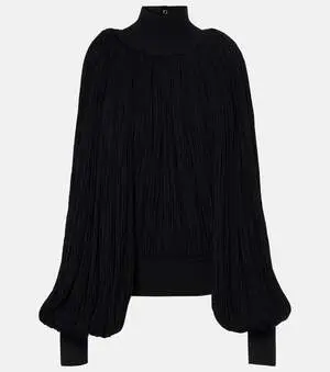 Alaïa Fringed Wool Sweater