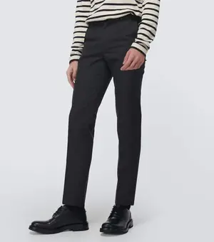 Undercover Low-rise Wool Slim Pants