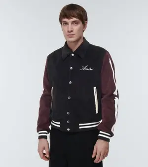 Amiri Corduroy Varsity Jacket