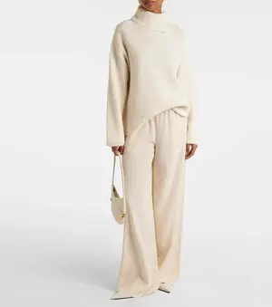 JOSEPH Wool, Cashmere, And Silk Turtleneck Sweater