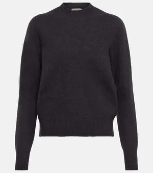 JIL SANDER Crew-neck Wool Sweater - Grey