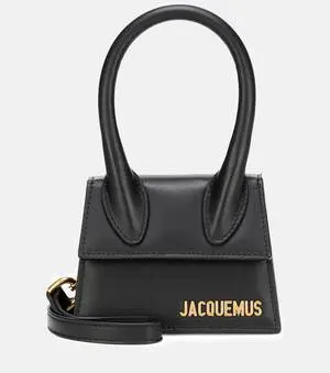 Jacquemus Le Chiquito Leather Tote - Black