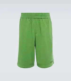 Versace Cotton Jersey Shorts