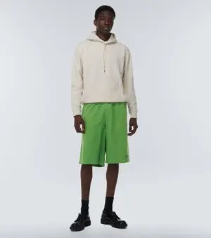Versace Cotton Jersey Shorts