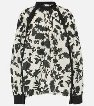 Max Mara Gaetana Floral Top