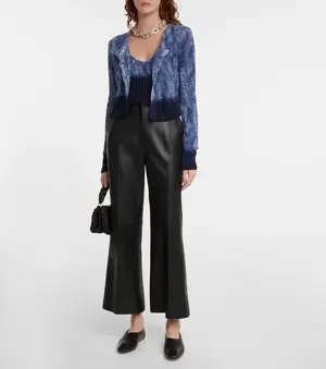 Altuzarra Stiles Tie-dye Silk Cardigan