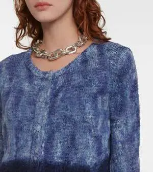 Altuzarra Stiles Tie-dye Silk Cardigan