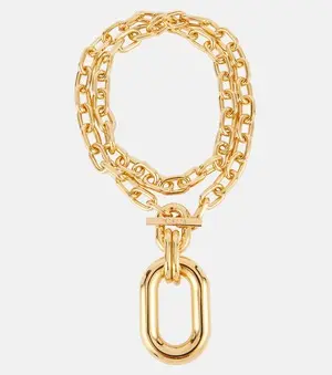 Rabanne Xl Link Pendant Necklace - Gold