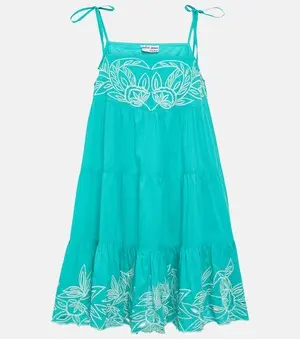 JULIET DUNN Colorblocked Mini Dress - Multicoloured
