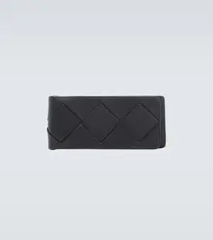 Bottega Veneta Intrecciato Leather Wallet - Black