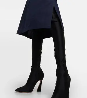Vince Cotton-blend Midi Dress