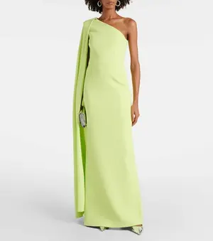 Rebecca Vallance Aria One-shoulder Gown