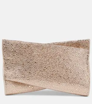 CHRISTIAN LOUBOUTIN Loubitwist Small Embellished Clutch
