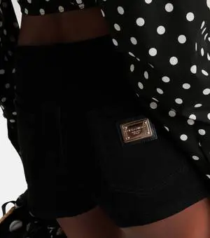 Dolce & Gabbana Low-rise Denim Shorts