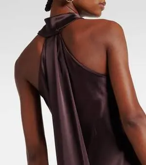 Galvan Pandora Halterneck Maxi Dress