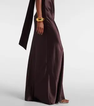 Galvan Pandora Halterneck Maxi Dress