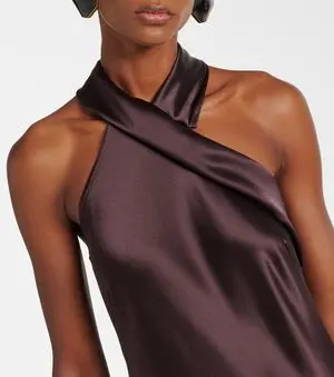 Galvan Pandora Halterneck Maxi Dress