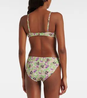 Tory Burch Floral Bikini Bottoms - Multicoloured
