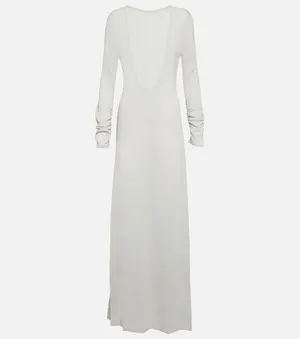 Magda Butrym Alpaca-blend Maxi Dress