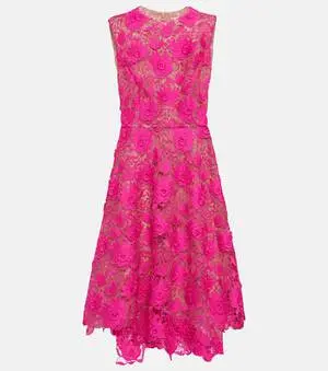 Oscar De La Renta Scalloped Cocktail Dresses