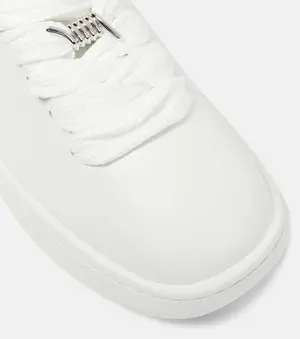 Burberry Box Leather Sneakers