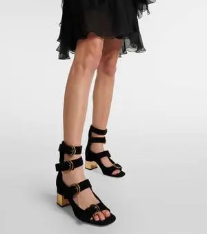 Chloé Alize Suede Pumps