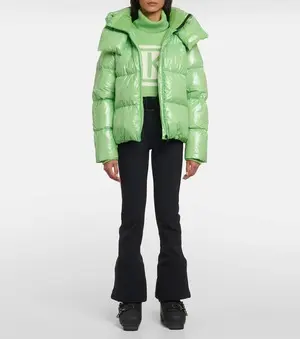 Perfect Moment Schild Intarsia Wool Sweater - Green