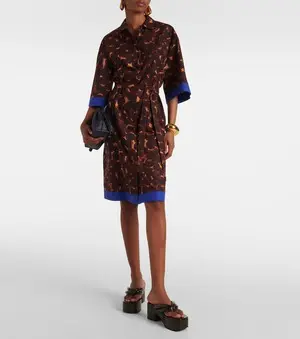 Dries Van Noten Leather Platform Sandals