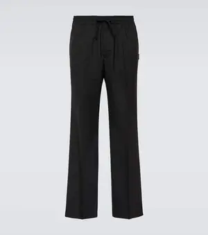 Undercover Mid-rise Straight Pants - Black