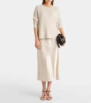 JOSEPH Cashmere Sweater - White