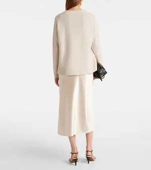 JOSEPH Cashmere Sweater - White