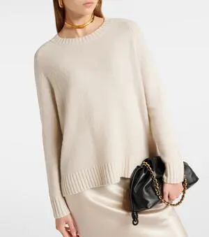 JOSEPH Cashmere Sweater - White