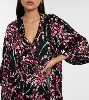 Poupette St Barth Erica Printed Robe