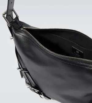 Givenchy Voyou Medium Leather Crossbody Bag