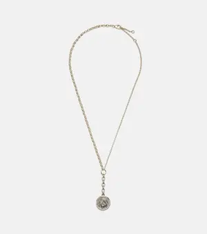 FOUNDRAE Resilience Medium 18kt Yellow Chain Necklace With Diamonds - Gold